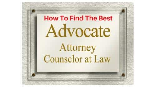 How To Find A Good Lawyer By The Service Professionals Network