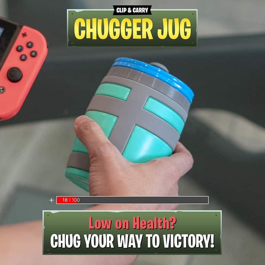 Chugger Jug 16 Oz Water Bottle - Great Gift For Gamers - SPN